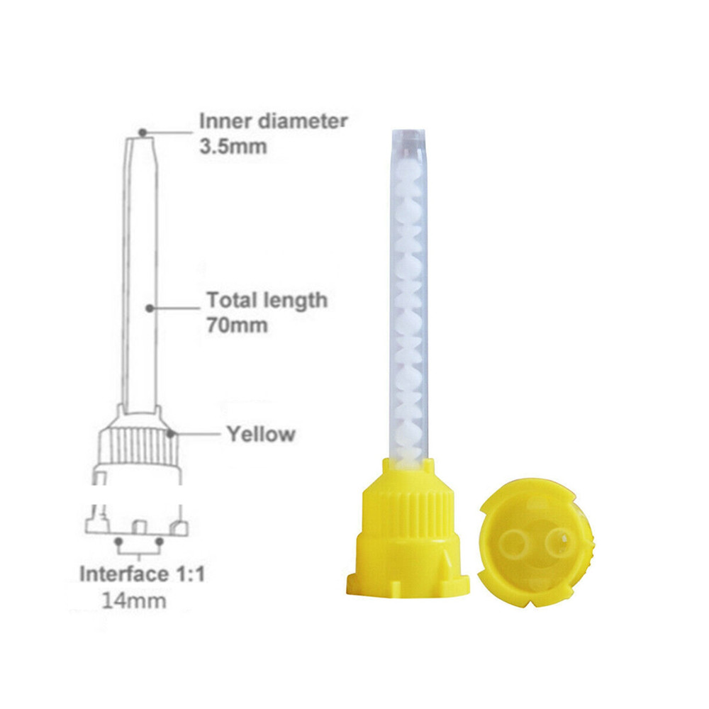 50pcs Dental Mixing Tips Disposable Silicone Rubbe... – Grandado