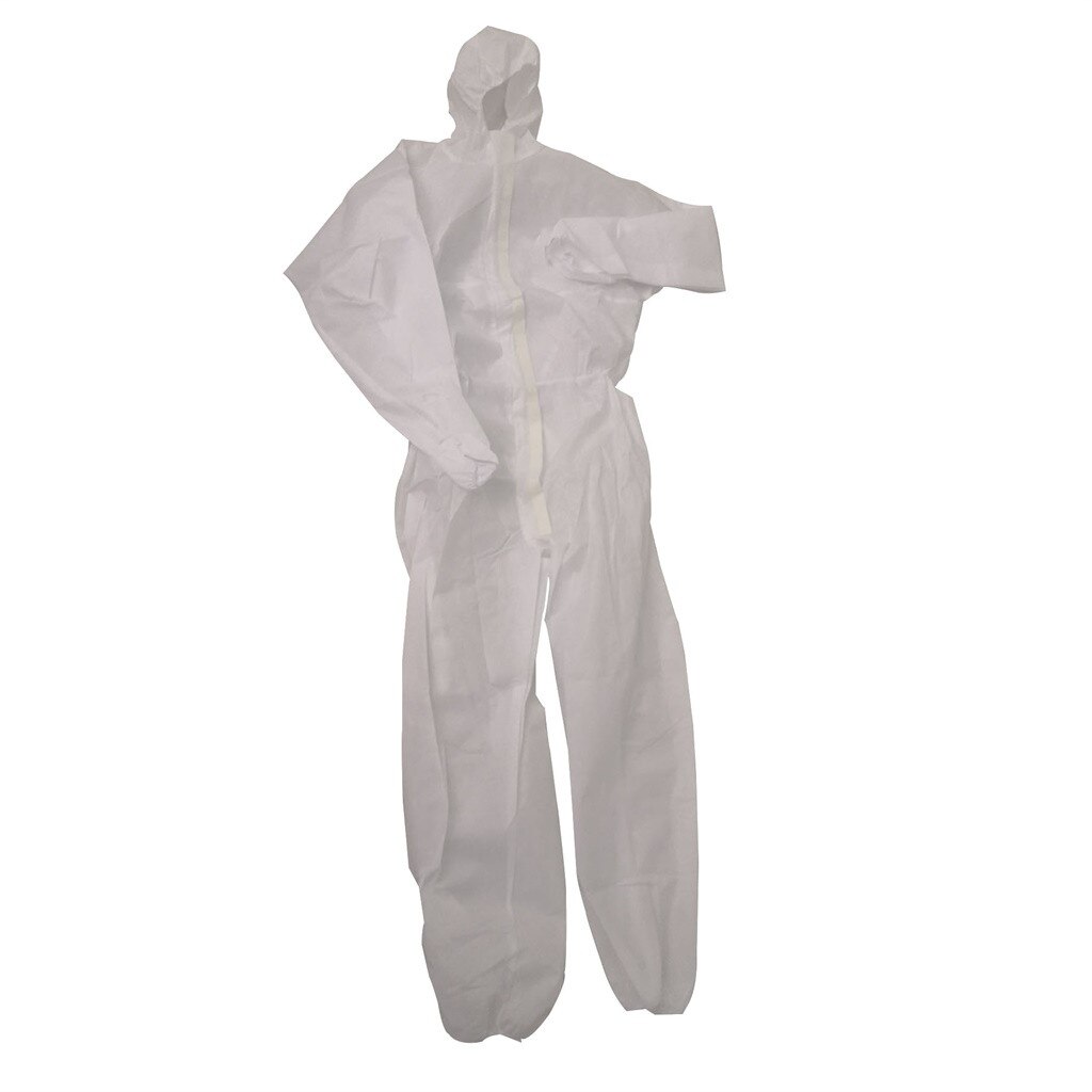 Disposable Clothing WHITE Protective Clothing Suit – Vicedeal