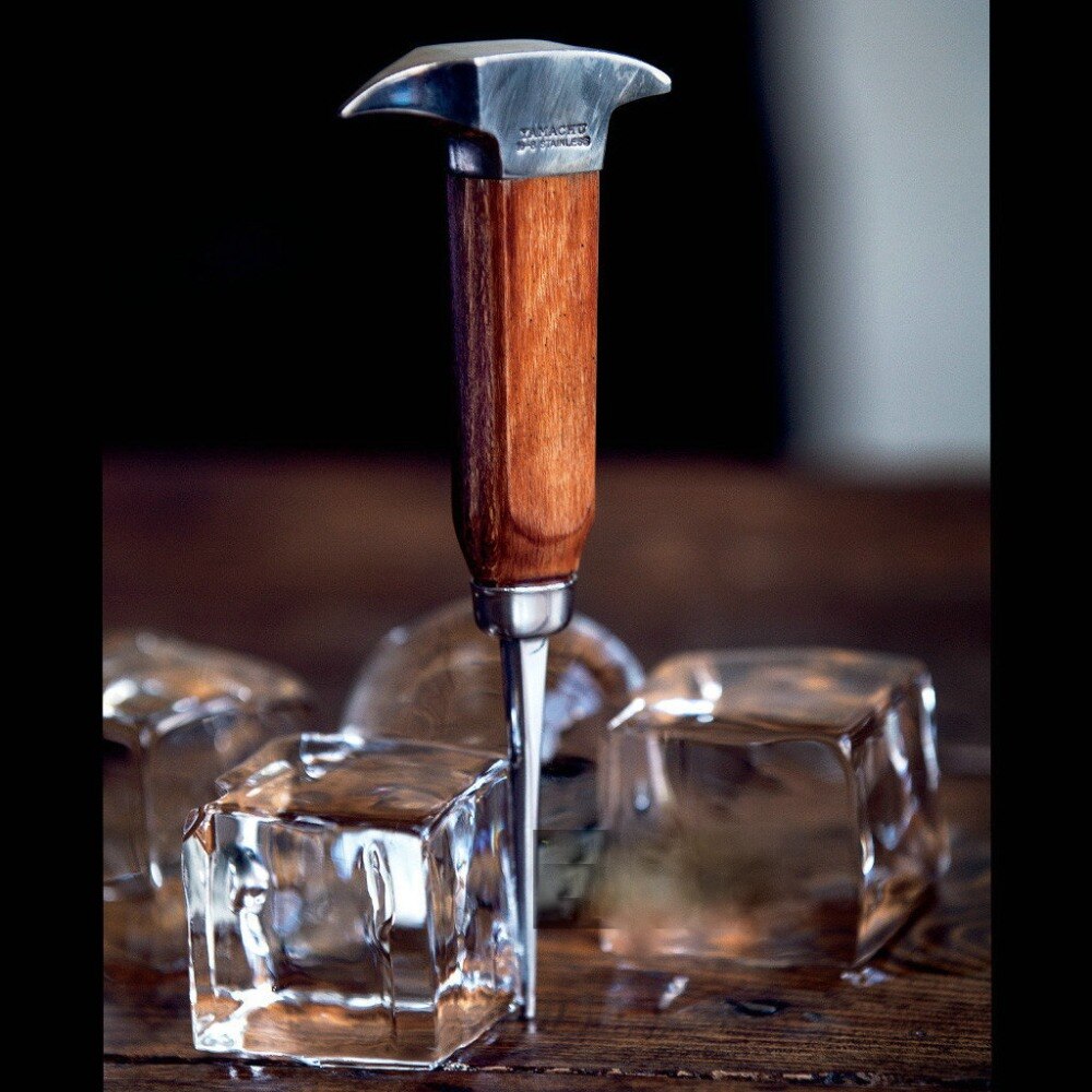 stainless steel needle wood handle Traditional Ice... – Grandado