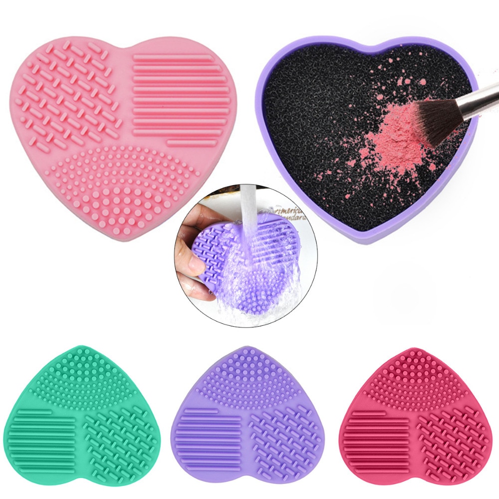 Silicone Makeup Brush Cleaners Portable Compact Mi... – Grandado