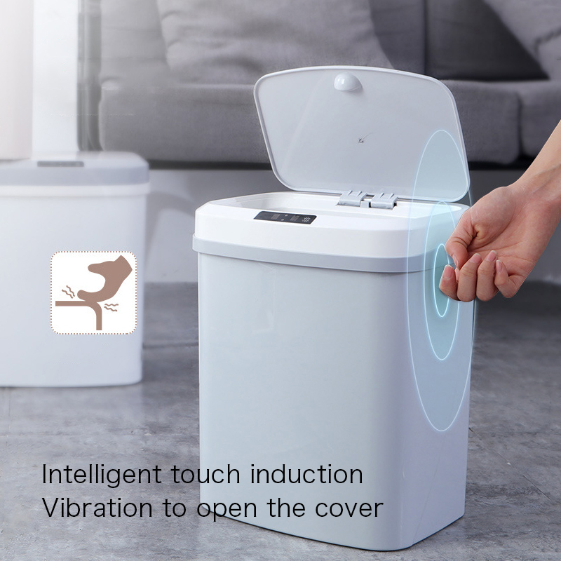 16L Smart Trash Can Smart Sensor Trash Bin For Kit... – Grandado