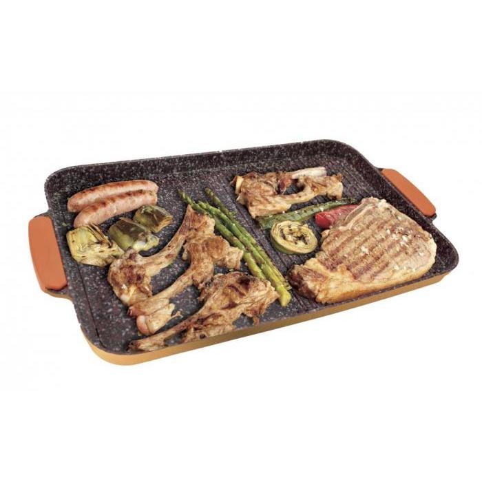 XXL 2 EN 1 BBQ GRILL BEPRO CHEF cooper & GRANI... – Grandado