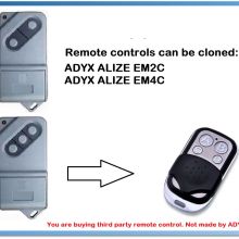 ADYX ALIZE EM2C, EM4C Universal Remote Control Dup... – Grandado