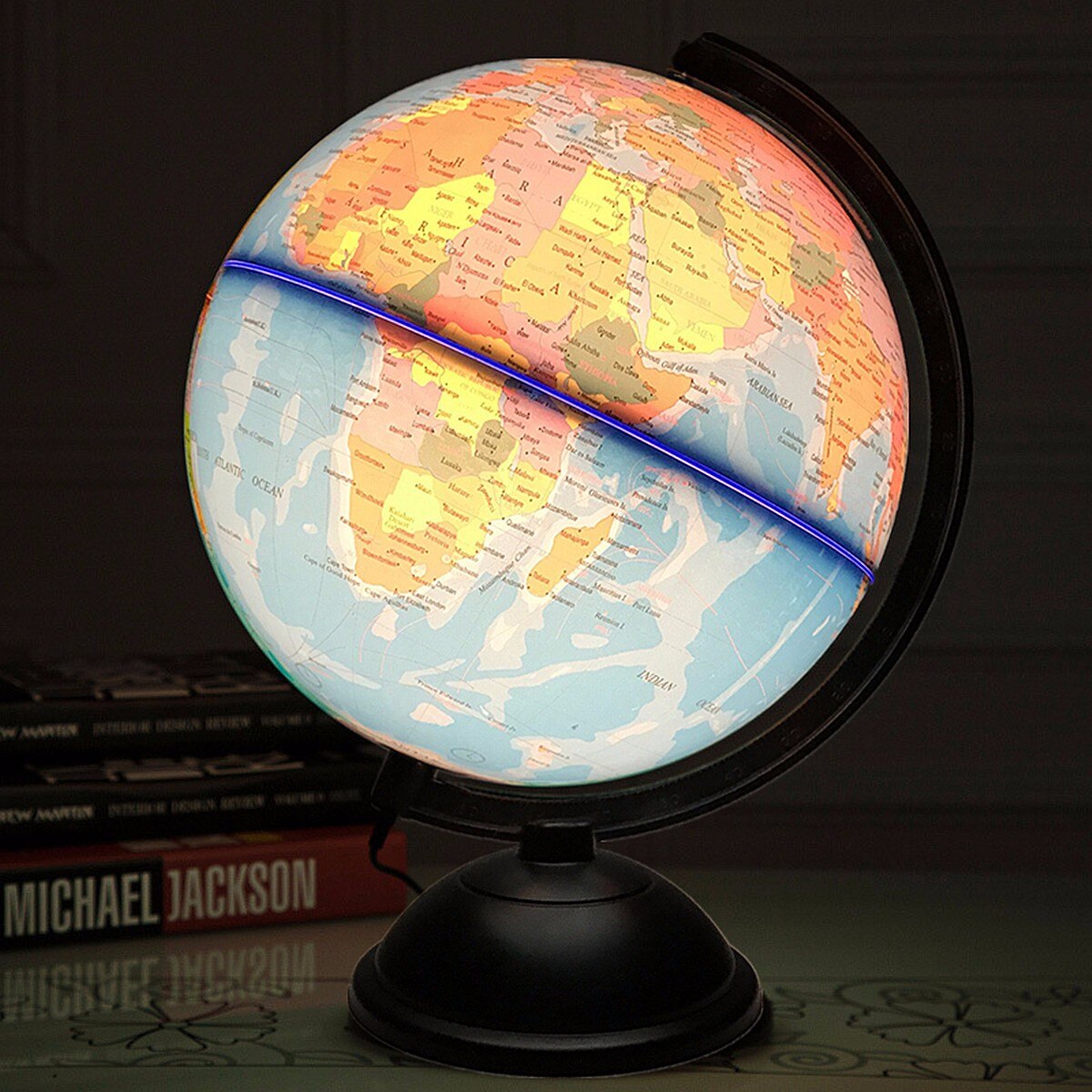 20cm LED light World Earth Globe Map Geography Edu... – Vicedeal
