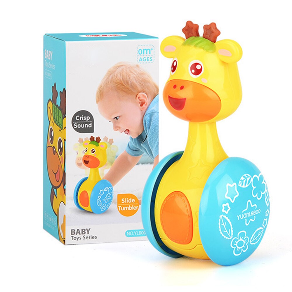 Baby Rattles Tumbler Doll Baby Toys Sweet Bell Mus... – Grandado