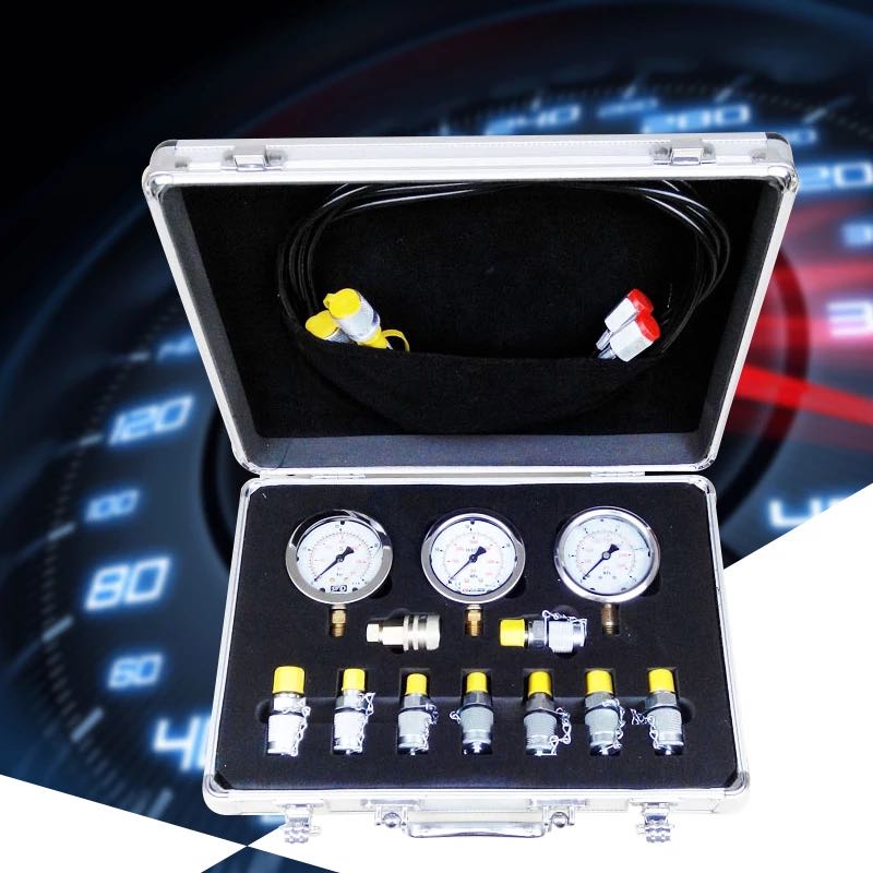 Hydraulic tester measuring instrument oil pressure... – Vicedeal