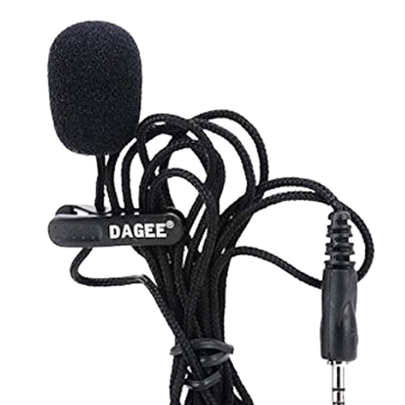 DAGEE IMTC Lavalier 2M 3.5mm Microphone Headset Fo... – Grandado