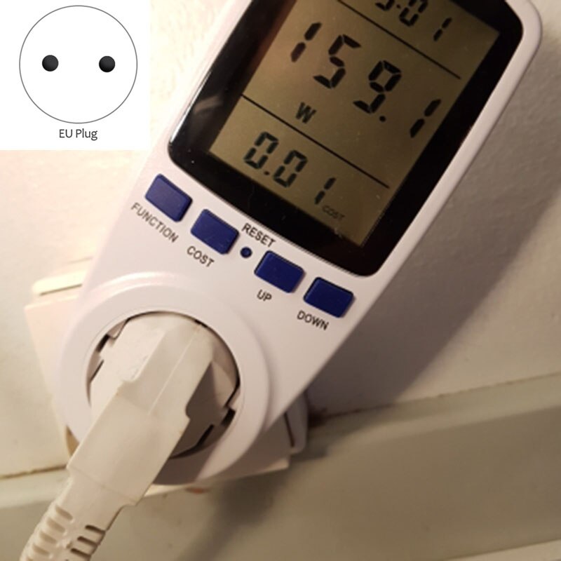 AC Digital LCD Power Meter Power Meter Power Kwh E... – Vicedeal