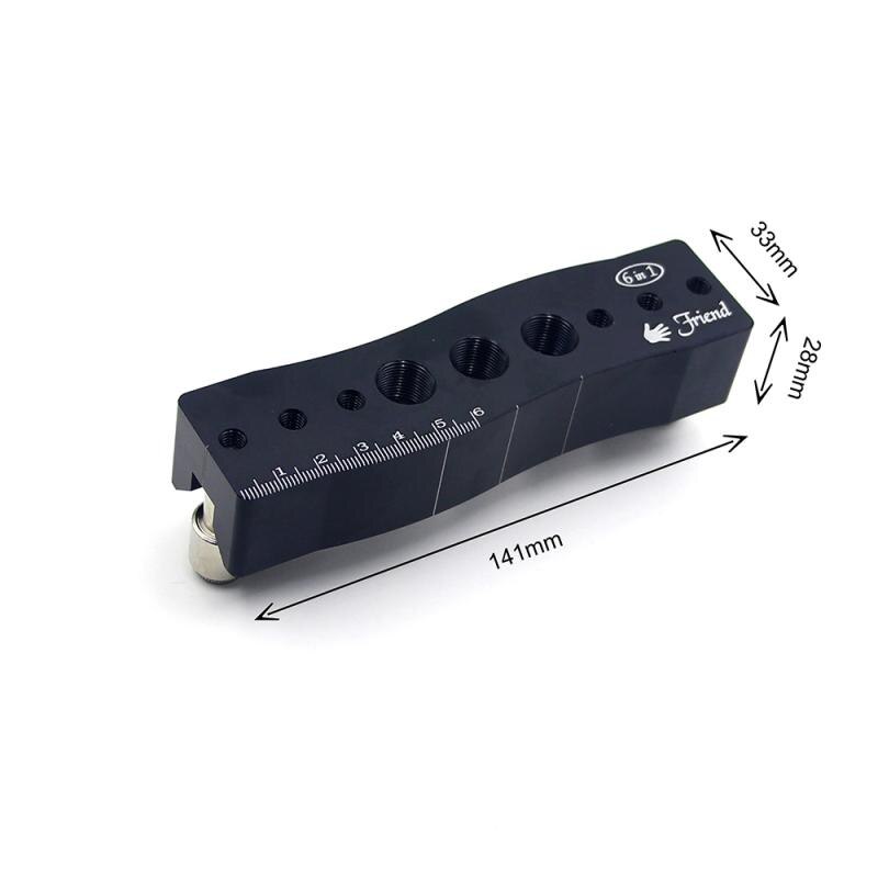 Six-in-one Multi Woodworking Punch Locator set Woo... – Grandado