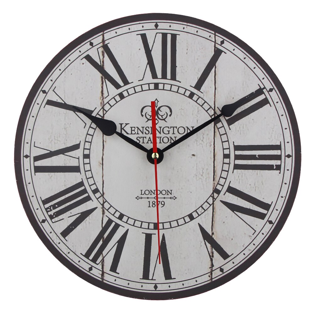 Wooden Wall Clock Brief Modern Clock Silent Home O... – Grandado