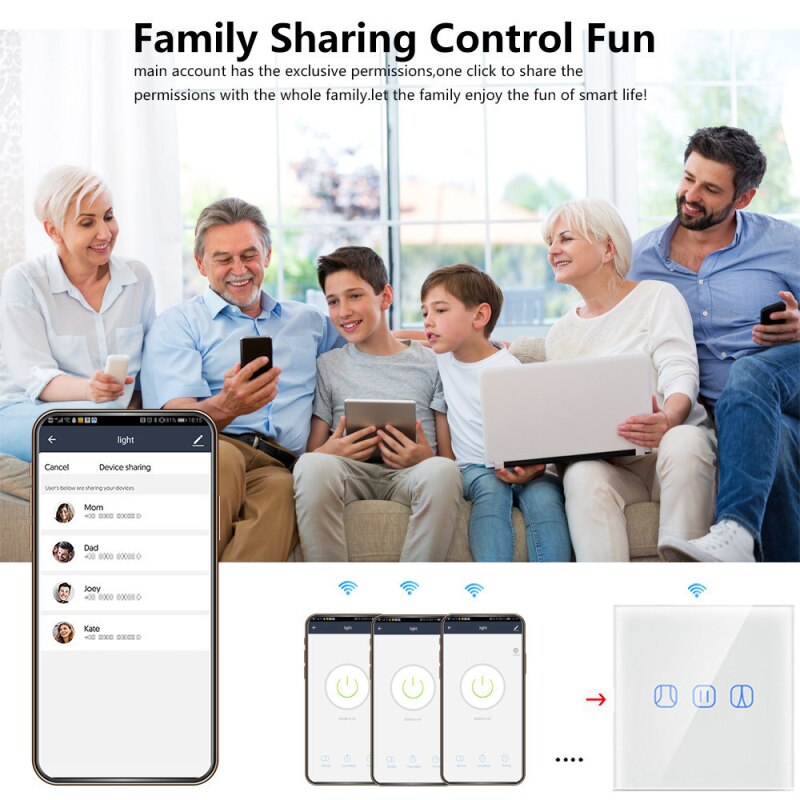 Remote Control Blind Shutter Tuya Smart Life EU Wi... – Vicedeal