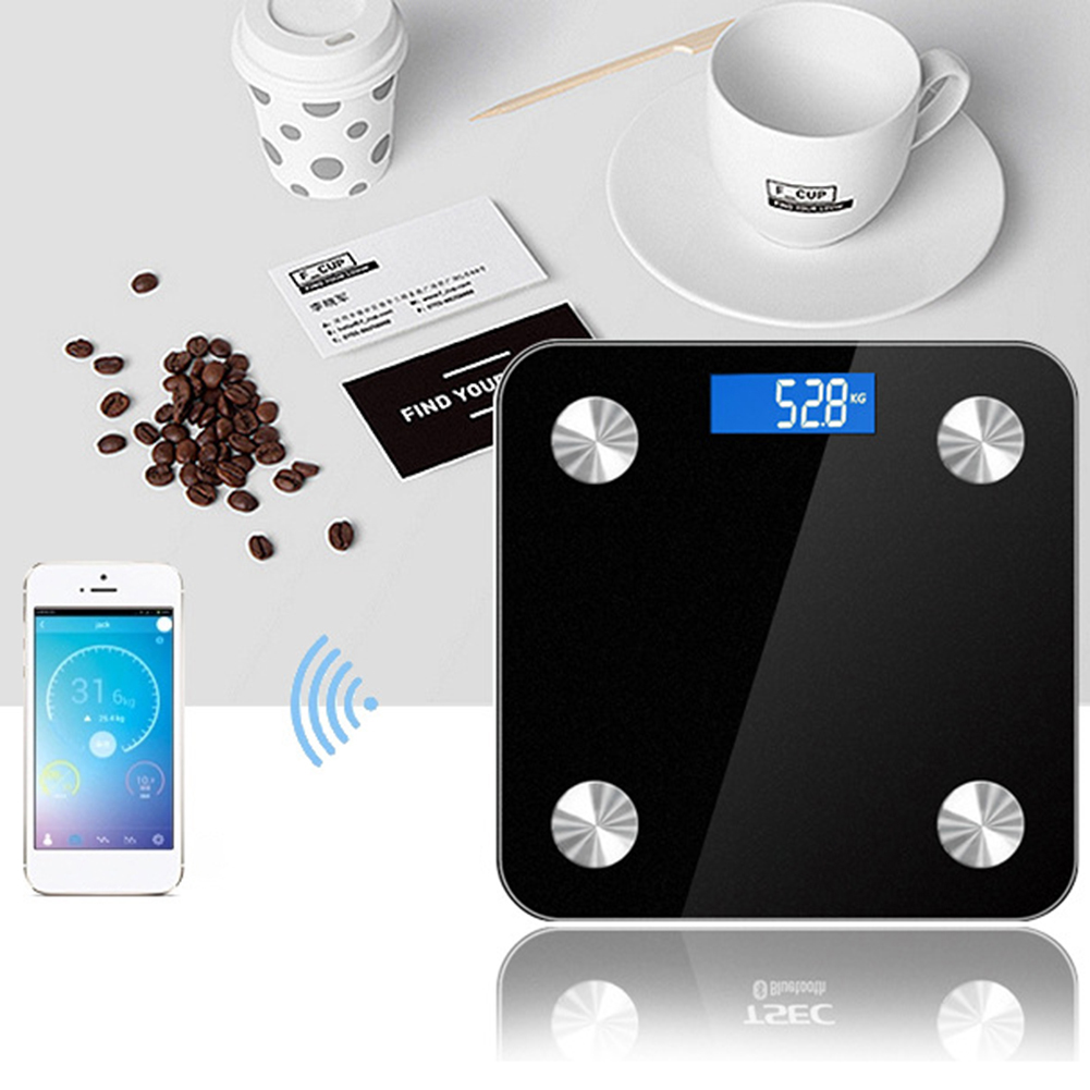 180kg Bathroom Scales Bluetooth Digital Bathroom B... – Grandado