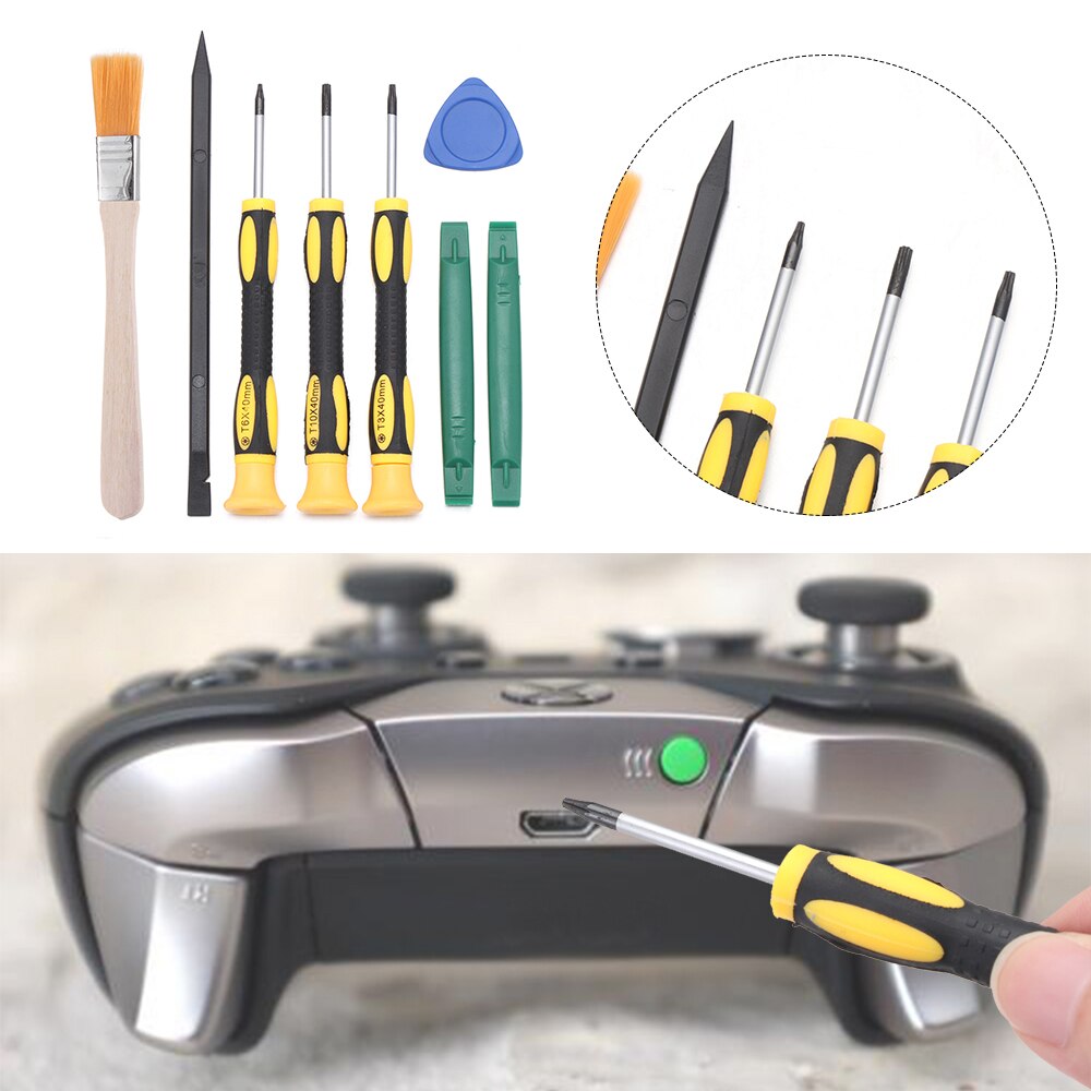 8pcs 3 Types Prying Tool Kit with T8 T6 T10 Screwd... – Vicedeal