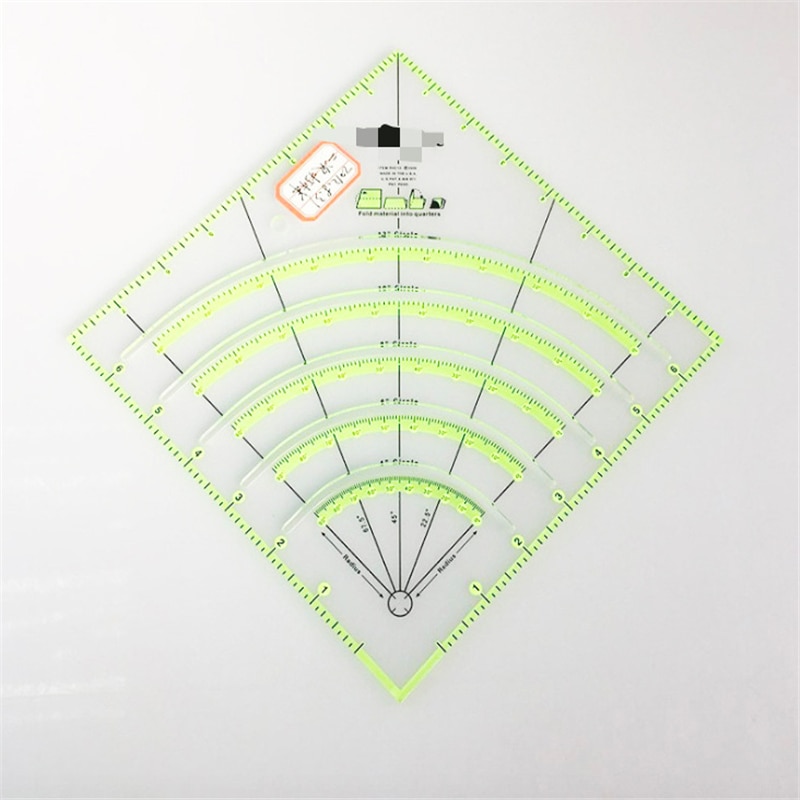 Acrylic manual measuring ruler DIY manual patchwor... – Grandado