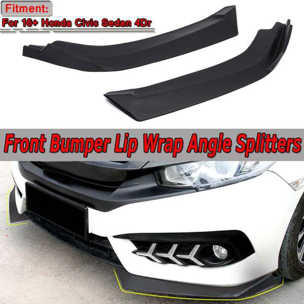 Car Universal Front Bumper Lip Changer Wrap Angle ... – Grandado