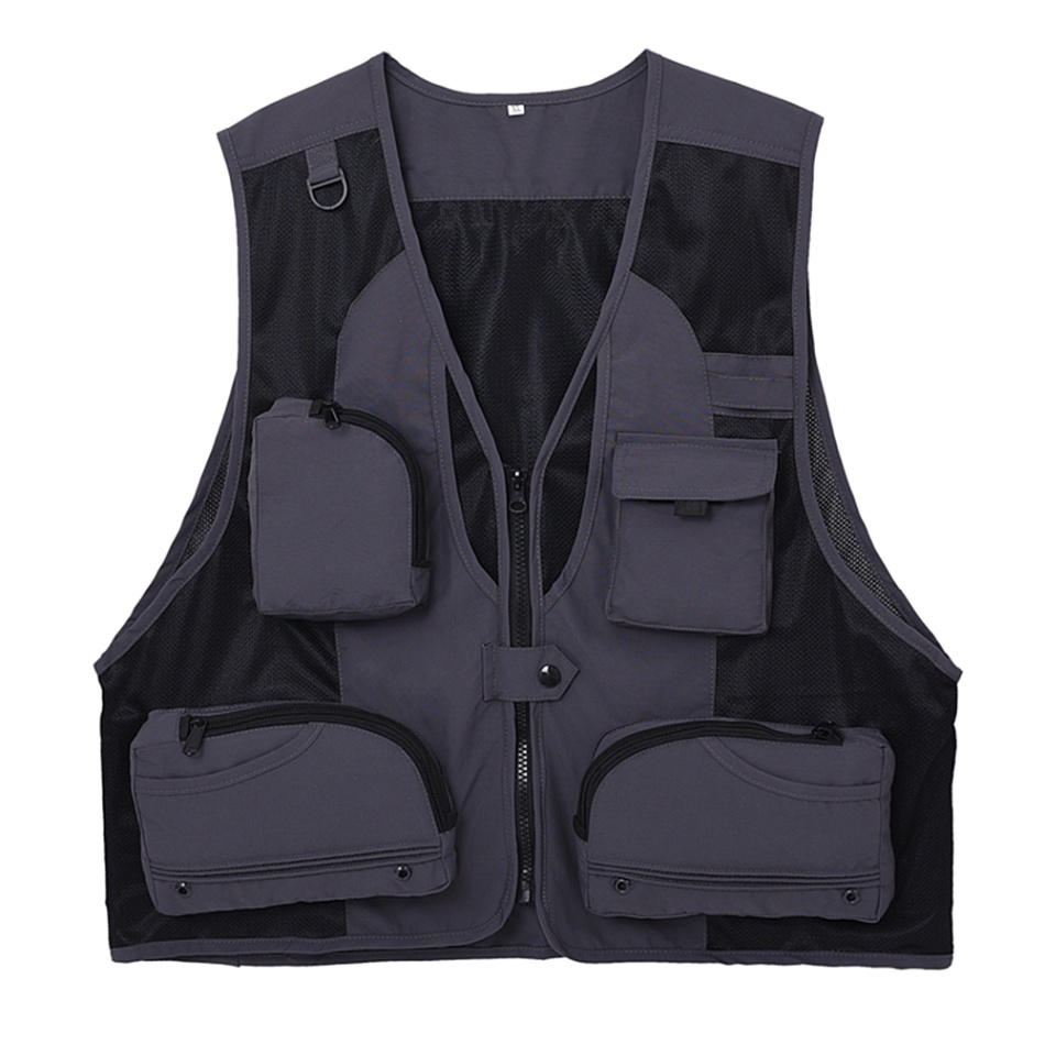 Lixada Fishing Vest Quick Dry Fishing Vest Polyest... – Grandado
