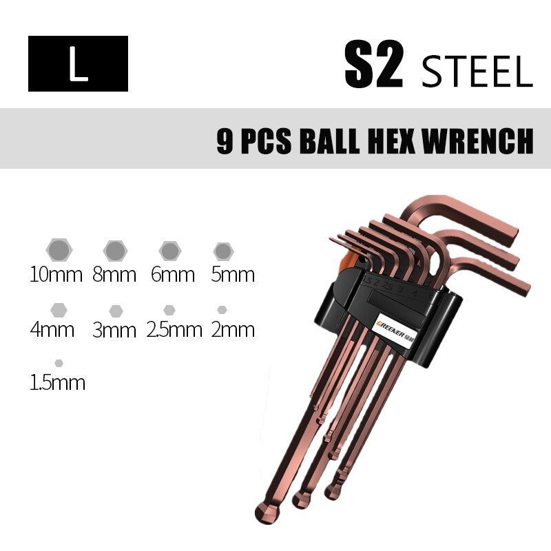 QUK Hex Wrench Set Screwdriver Universal Allen Key... – Grandado