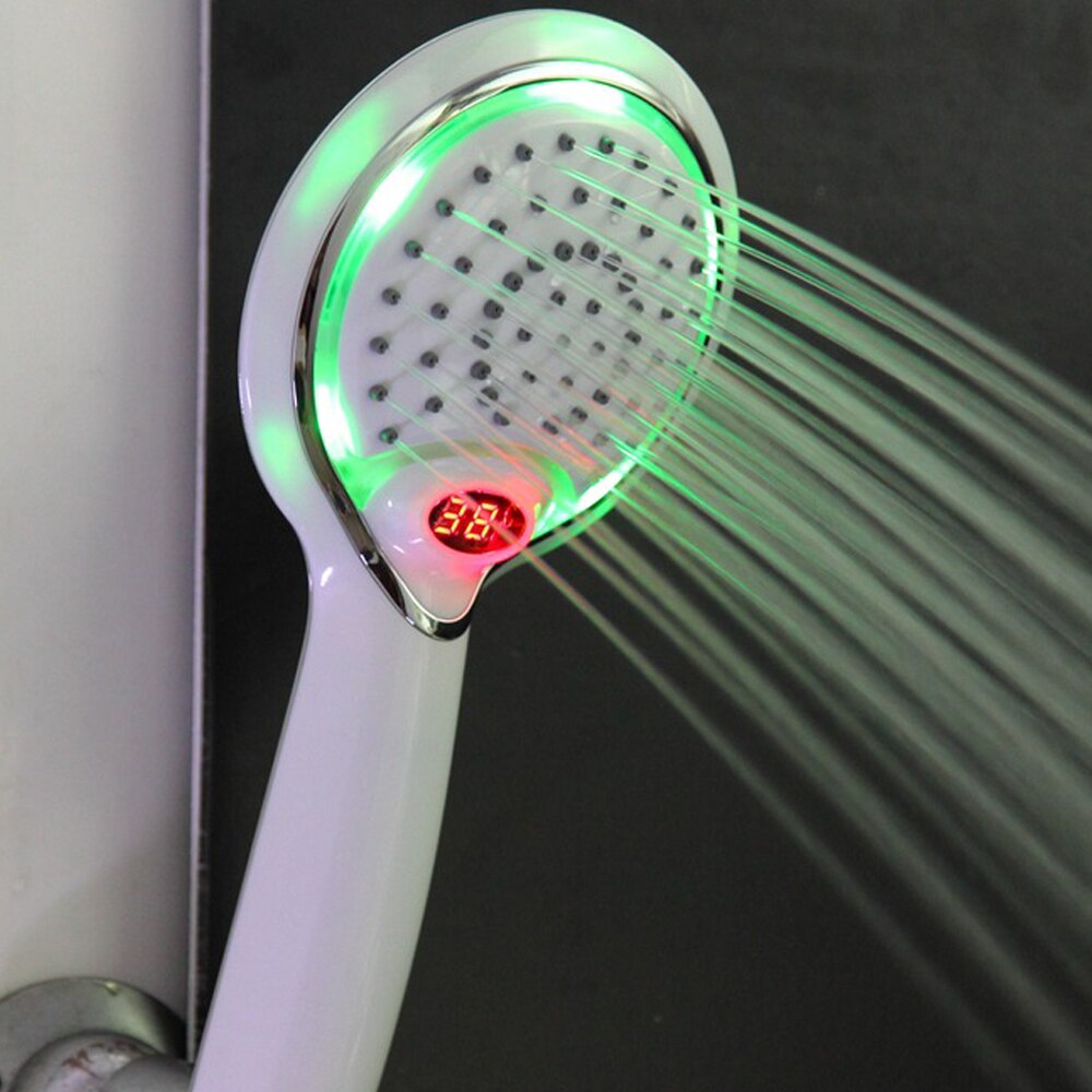 LED Shower Head Digital Temperature Control Adjust... – Vicedeal