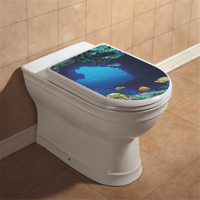 Landschap Wc Stickers Badkamer Decoratie Wc Cover ... – Grandado