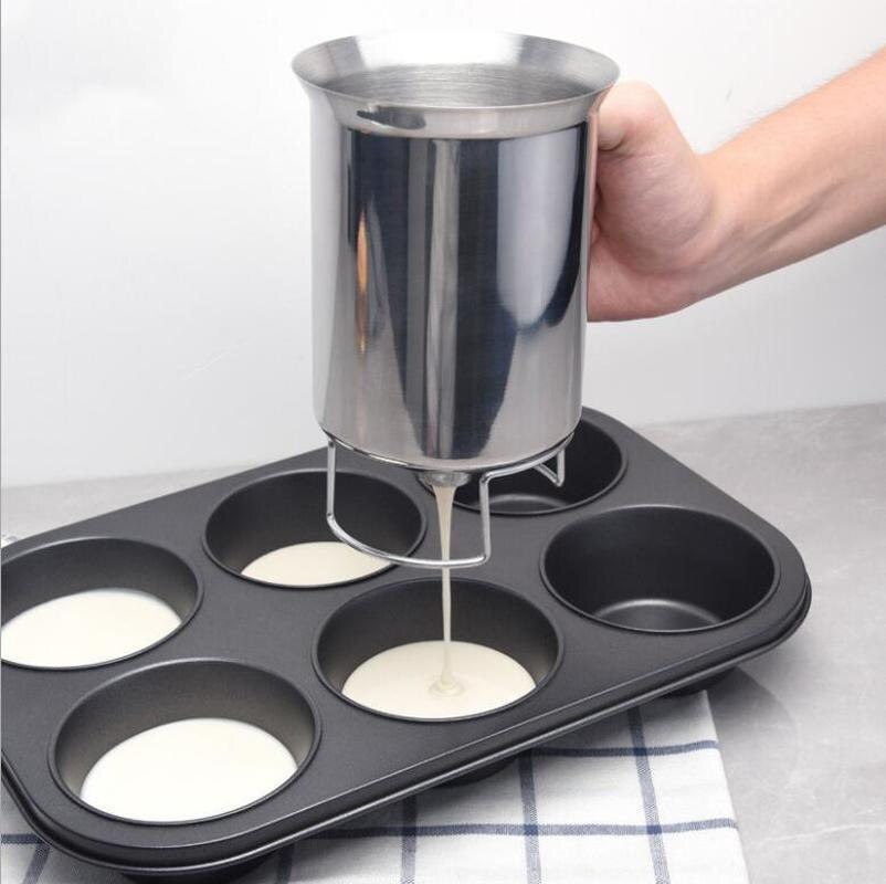 1pc Newest 800ml Pancake Maker Stainless Steel Pan... – Grandado