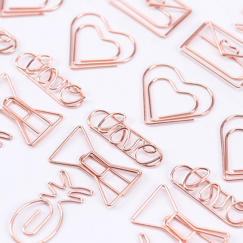 5PCS/Pack Cartoon Shape Paper Clips Kawaii Station... – Grandado