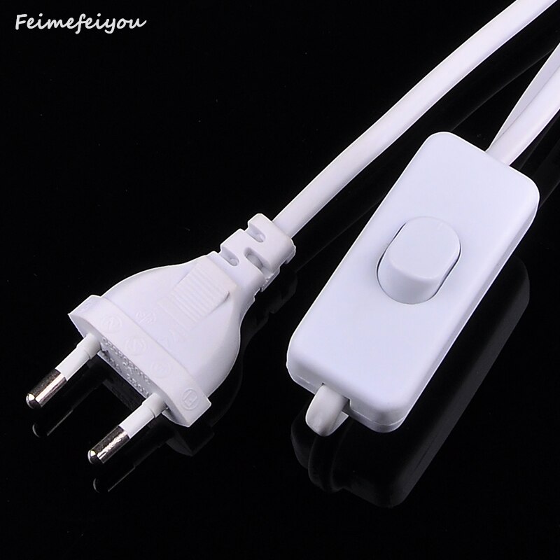 1.8M Black White Transparent Switch Cable Light Mo... – Grandado