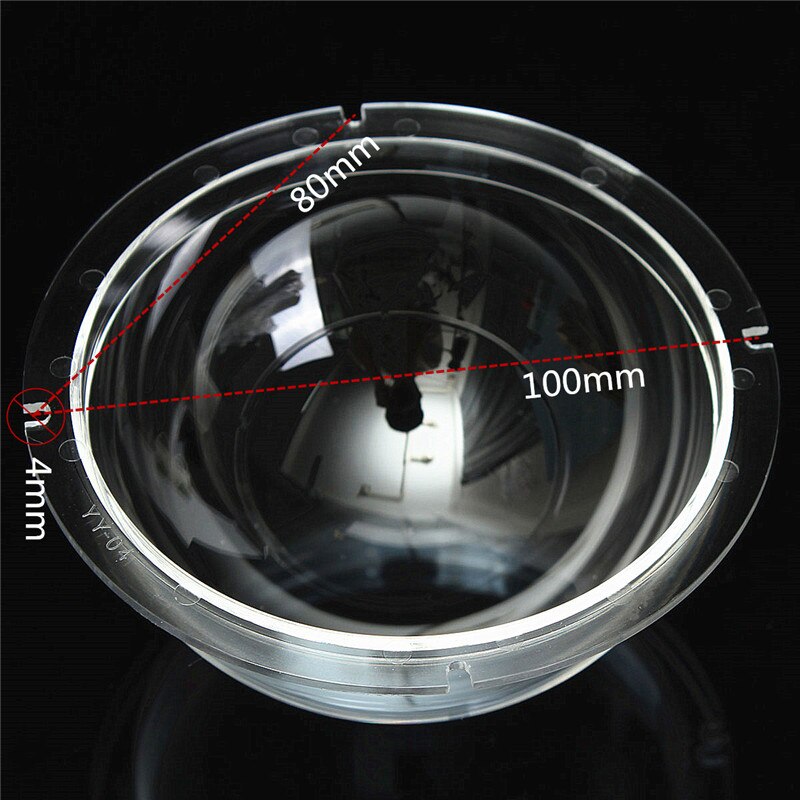 4 Inch Indoor Outdoor CCTV Replacement Acrylic Cle... – Grandado