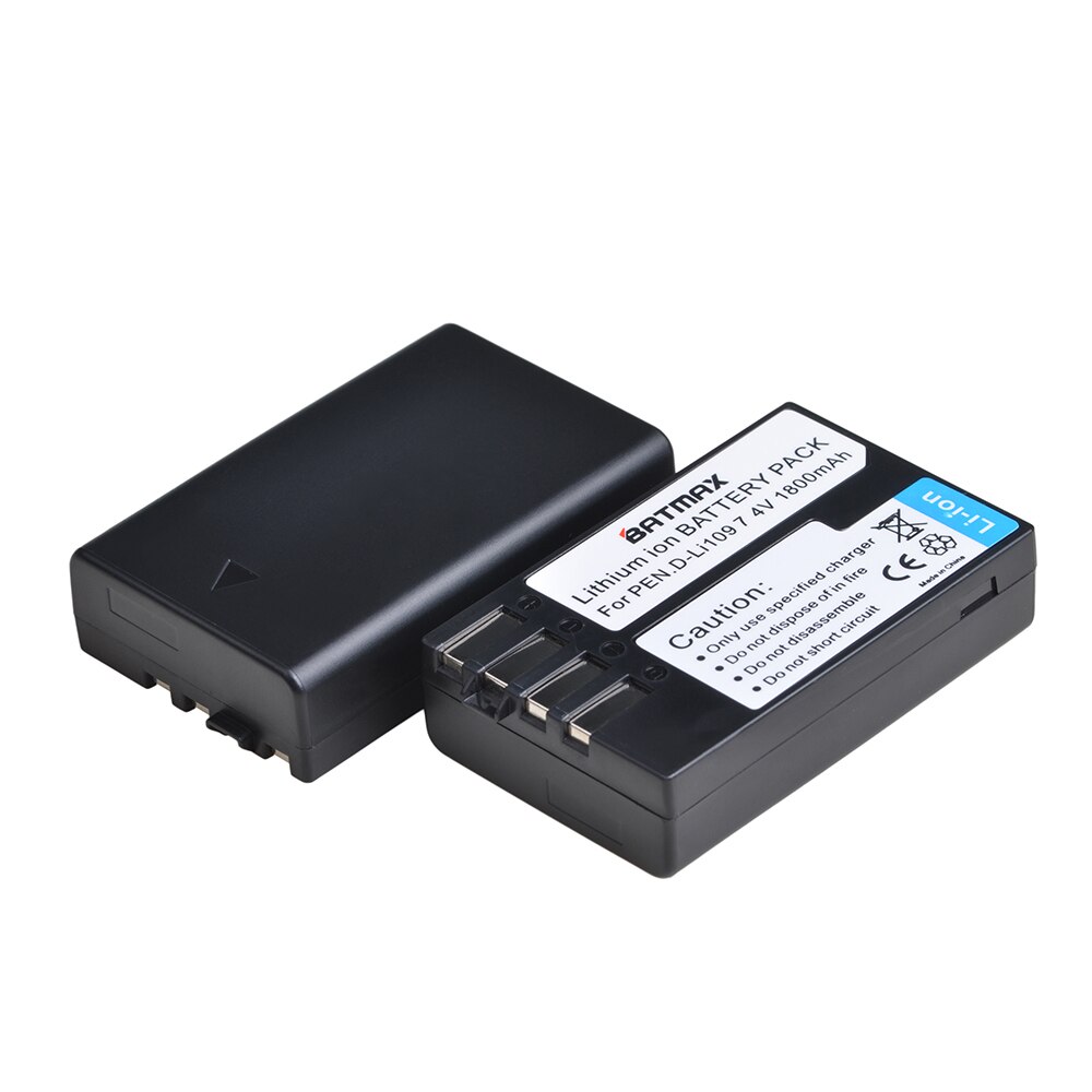 Batmax 1800mAh D- Li109 D li109 Battery akku For P... – Grandado