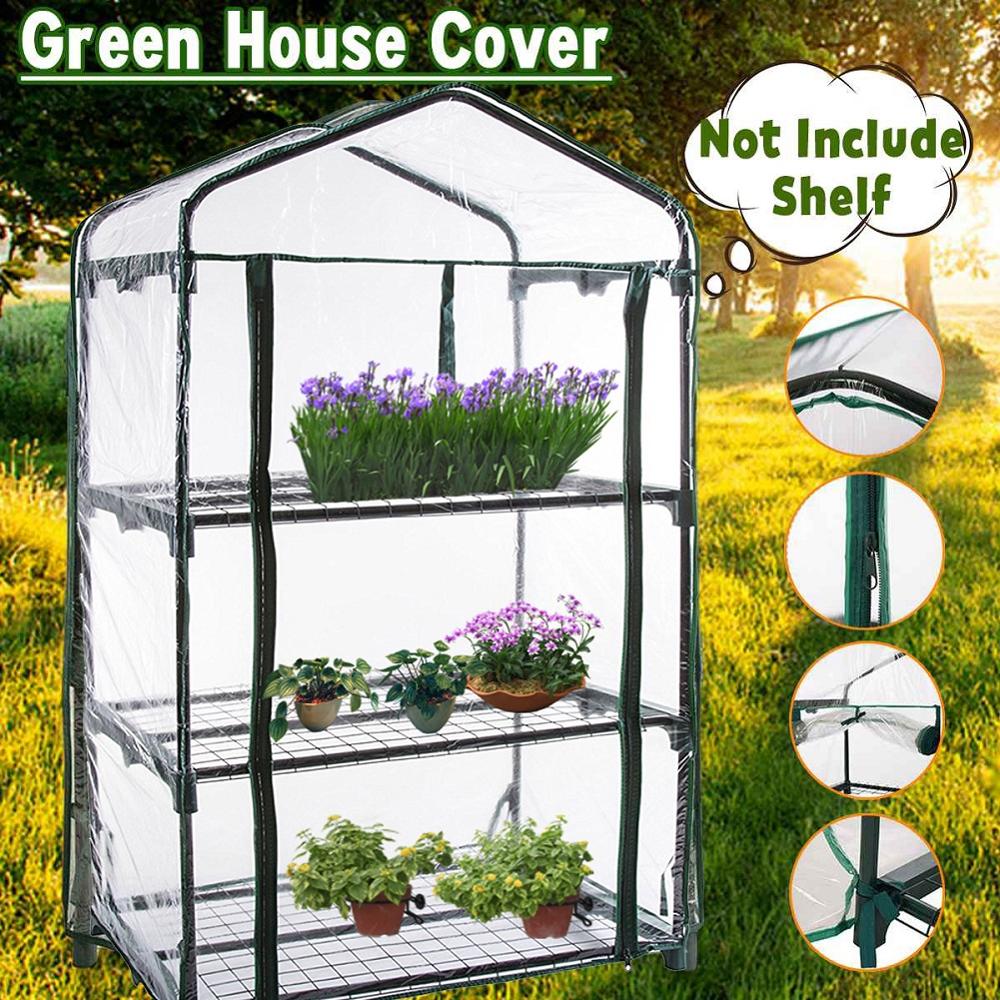 PVC Garden Greenhouse Plants Cover 3-Tier Portable... – Vicedeal