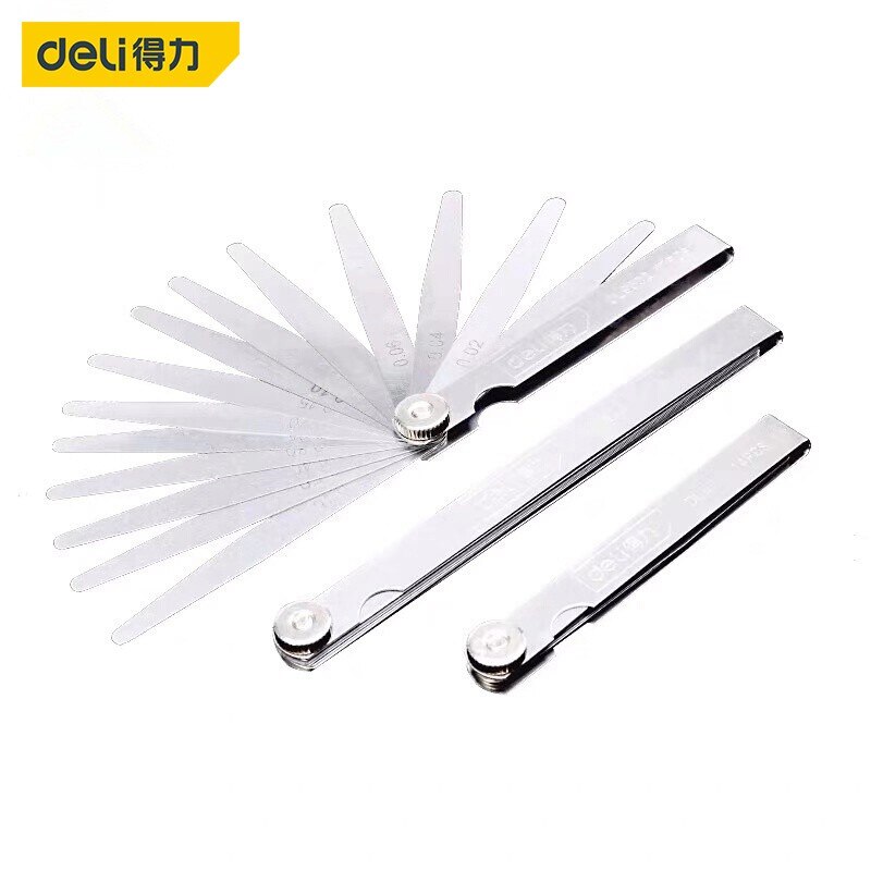 deli 14Pcs Blades Universal Thickness Gage Set Met... – Grandado