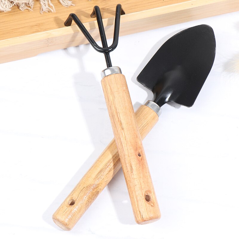 2PCS/Set Mini Garden Shovels Claw Tool With Wooden... – Grandado