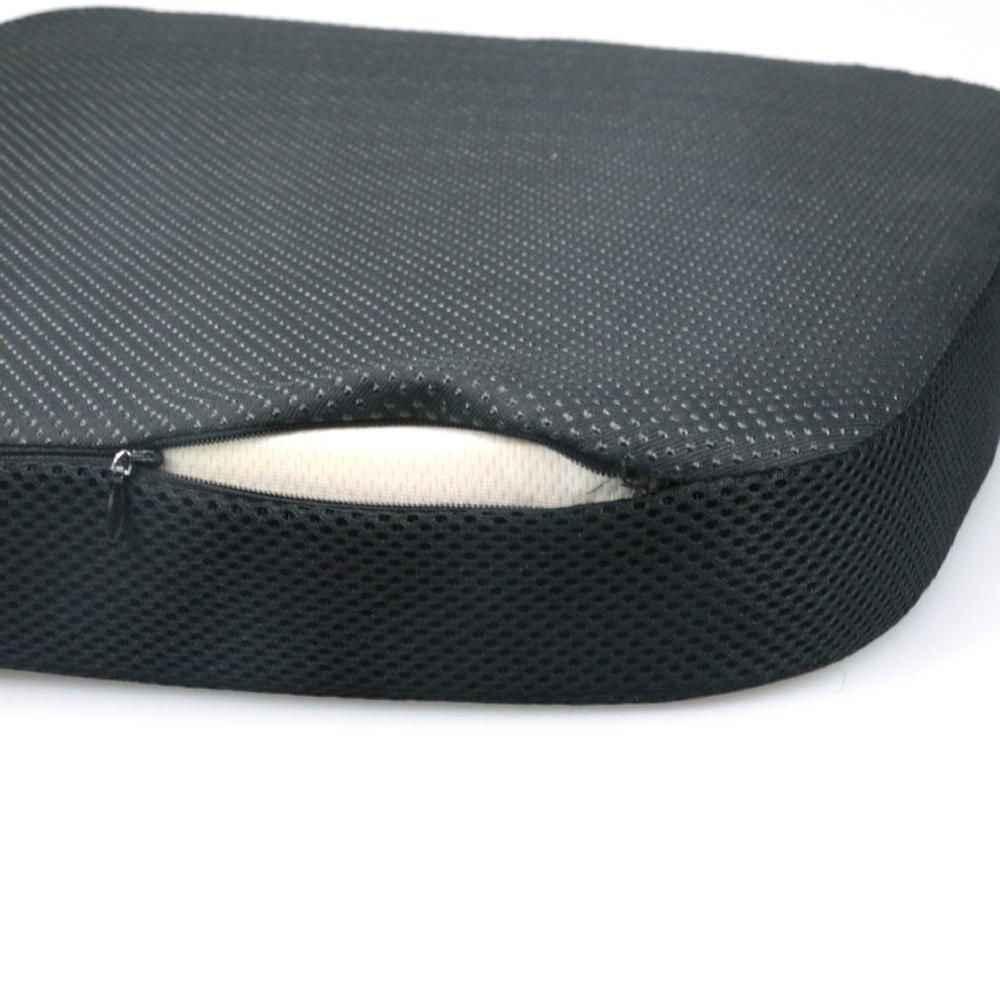 Memory Foam Wedge Car Seat Chair Lumbar Support Cu... – Vicedeal