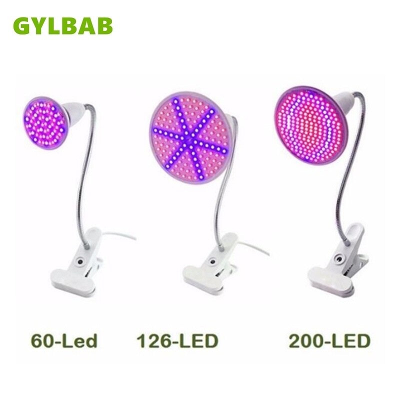 GYLBAB E27 60 126 200 LEDs plant growing licht lam... – Vicedeal