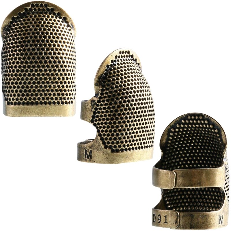 3 stuks koperen vingerbeschermer vingerhoed verste... – Grandado