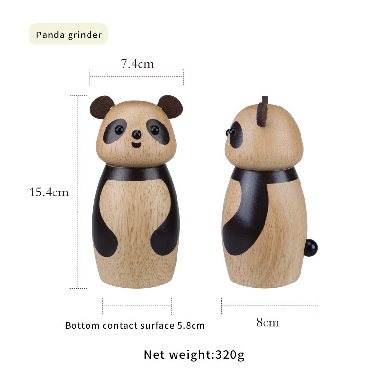 Spice Pepper Mill Grinder For Kitchen Panda Freshl... – Grandado