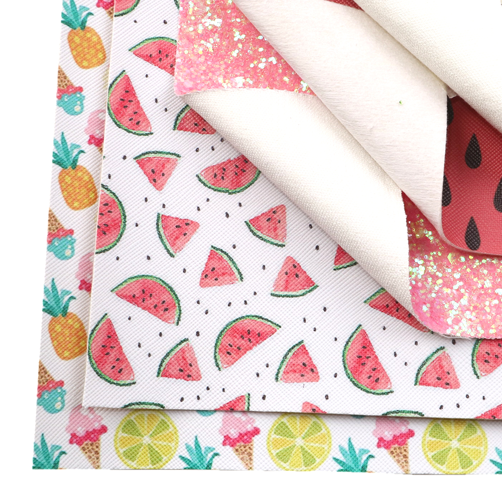 5 stks/set 20*34cm Fruit Ananas Faux Synthetisch L... – Vicedeal