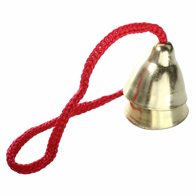 Pair Tinkerbell Cloche Bell Brass Corded 32cm Inst... – Grandado