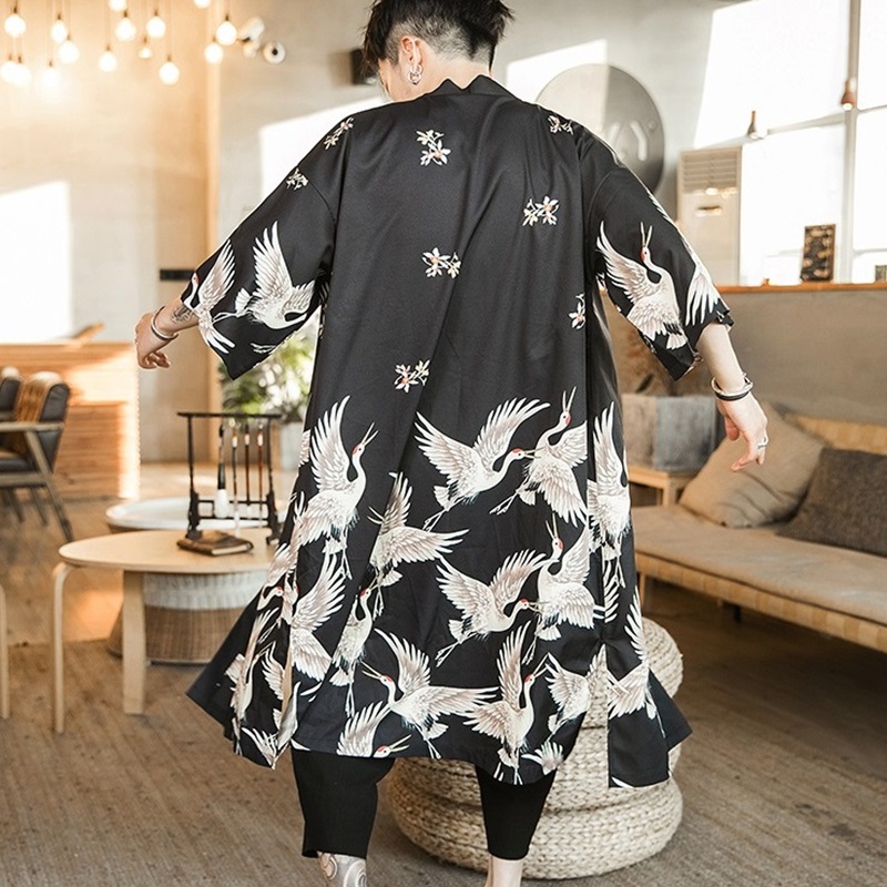 Japanse Kimono Mannen Kleding Haori Yukata Mannen ... – Grandado