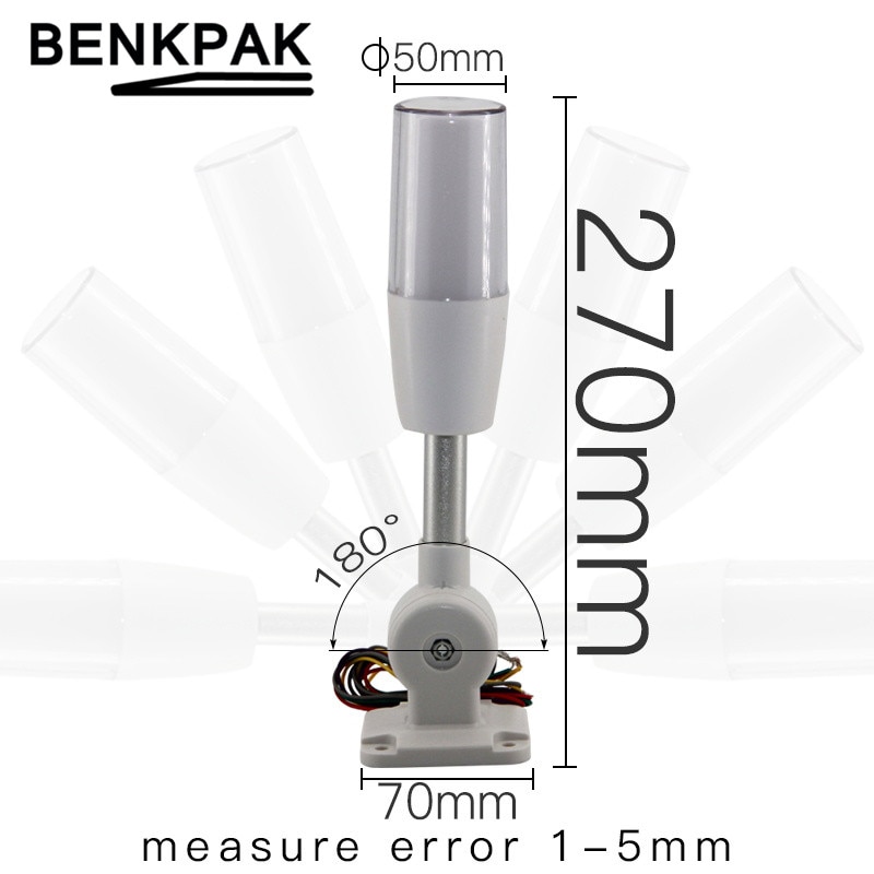 Led 3 Color In 1 layer Indicator Light 24V Warning... – Grandado