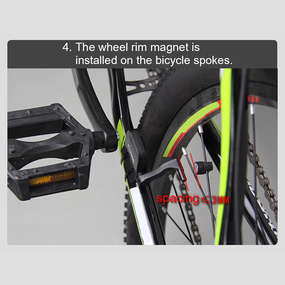 SunDing Bicycle Computer Bike Speed Cadence Sensor... – Grandado