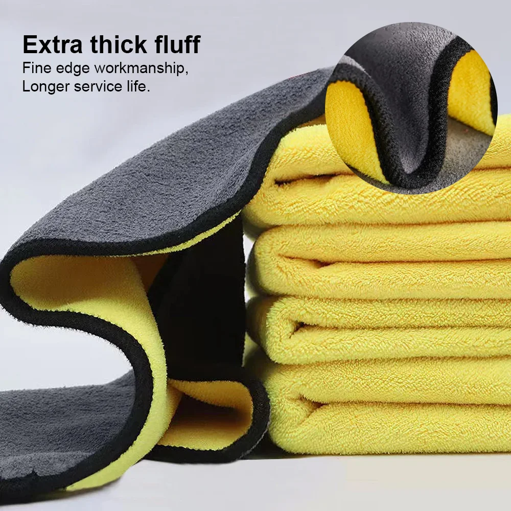 5Pcs Car Wash Microfiber Towel 30x30/60CM Car Clea... – Vicedeal