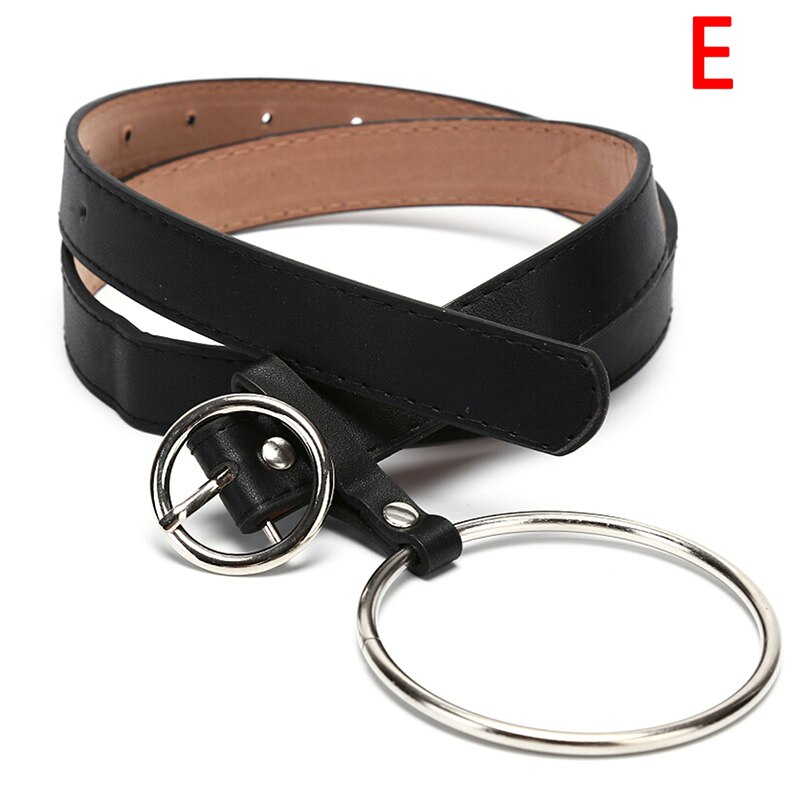 1 pcs Women Punk Chain Belt Adjustable Black Doubl... – Grandado