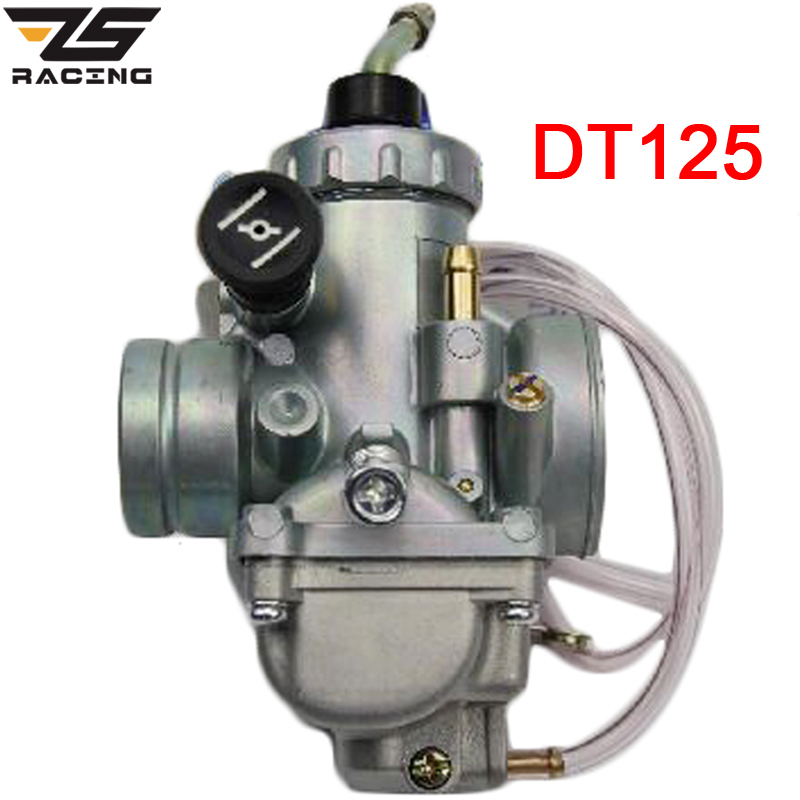 Zs Racing 28Mm Motorfiets Carburateur Carburador Voor Crossmotor Yamaha DT125 Dt 125 Suzuki ...