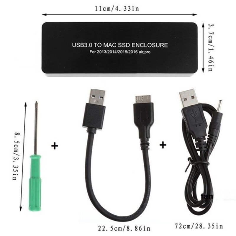 For Apple Macbook Air Pro Retina Hard Disk Box Usb... – Grandado