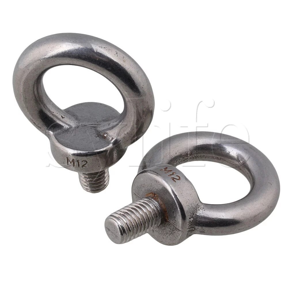2X 304 Stainless Steel M12 Ring Shape Screws Bolt ... – Vicedeal
