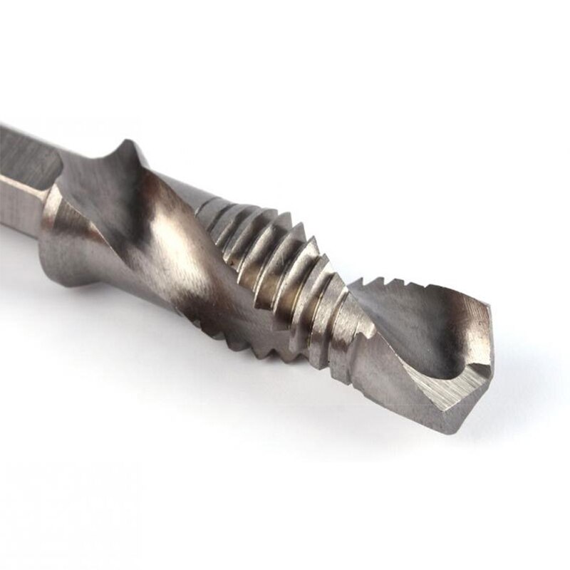 Tap Drill Titanium Plated Hex Shank HSS Screw Thre... – Grandado