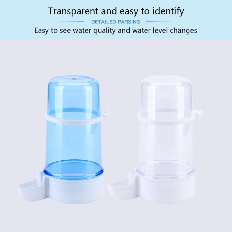 2Pcs Parakeet Water Dispenser No Mess Parrot Feede... – Grandado
