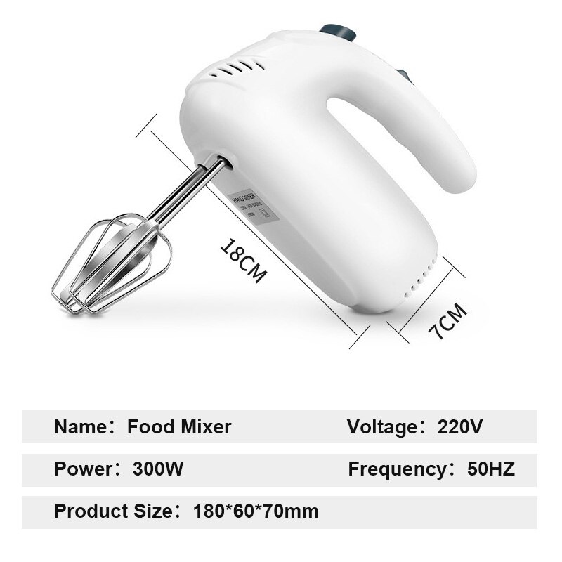 5 Speed Control Hand Mini Mixer Food Blender Egg B... – Vicedeal
