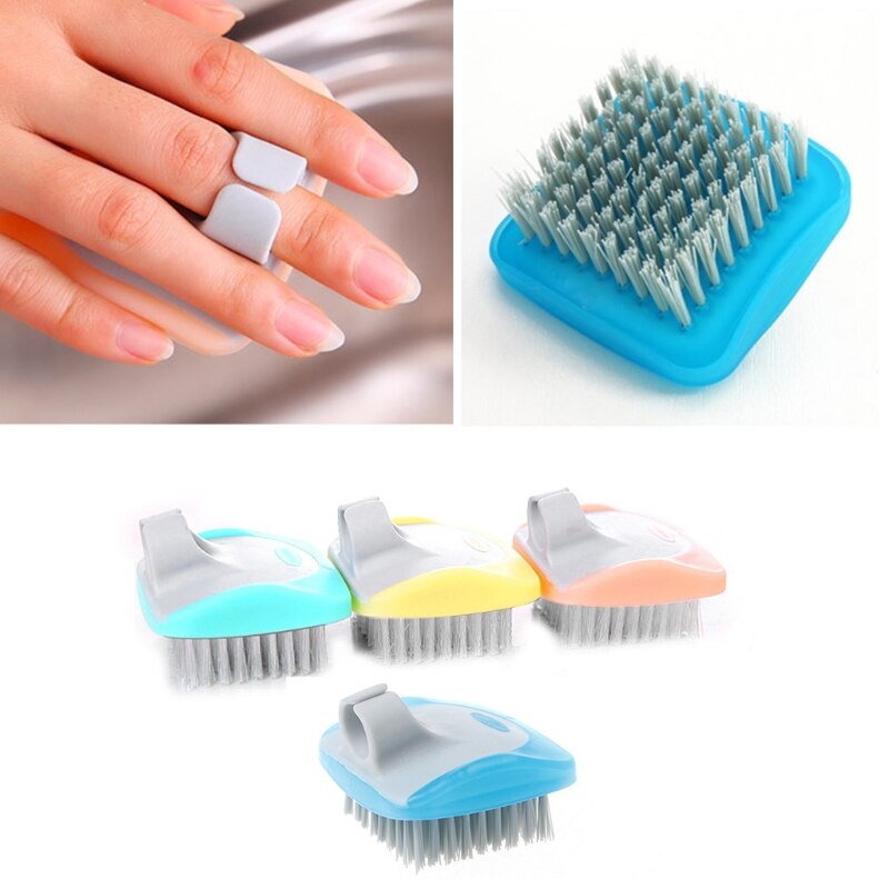 Mini Fruits Vegetables Cleaning Brush Fingers Prot... – Vicedeal