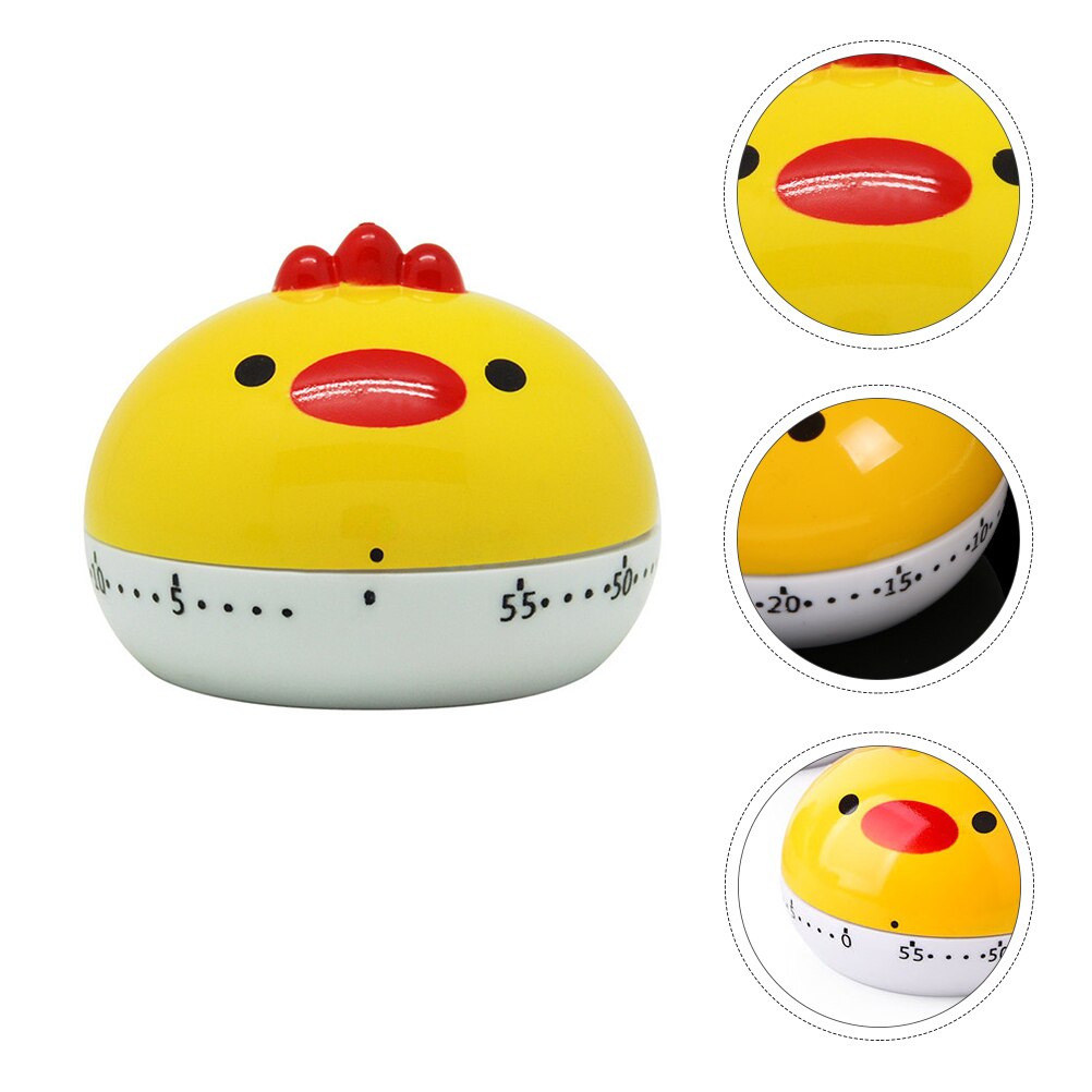 1pc Cartoon Chick Modeling Timer Mechanical Cookin... – Vicedeal